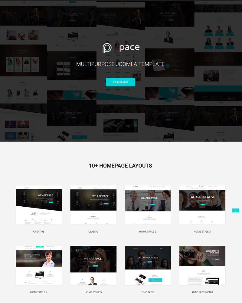Pace - Responsive MultiPurpose Joomla Template