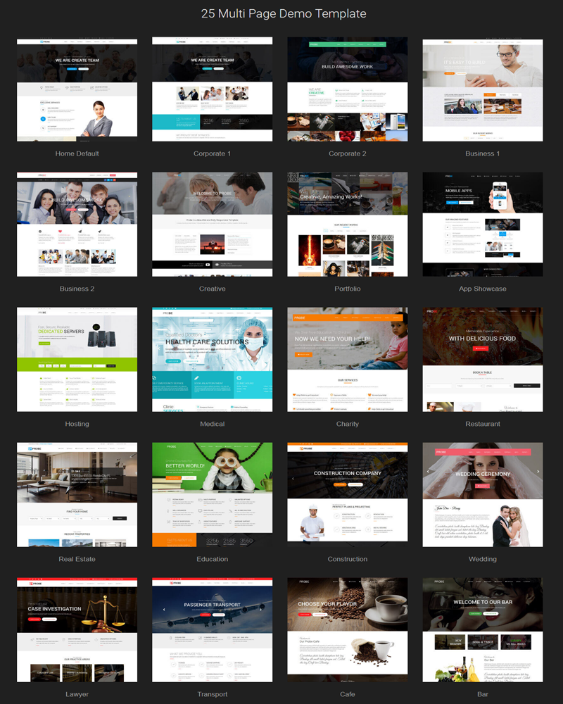 Probe - Responsive Multipurpose Joomla Template