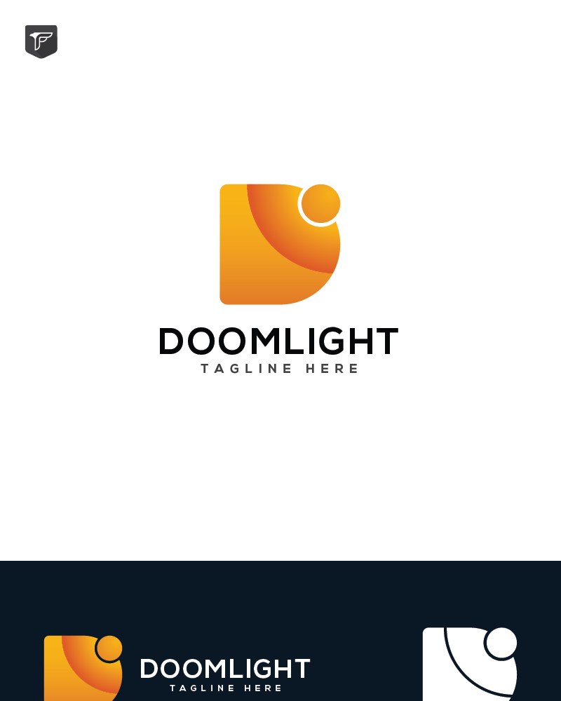 Doomlight Logo Template #79147 - TemplateMonster