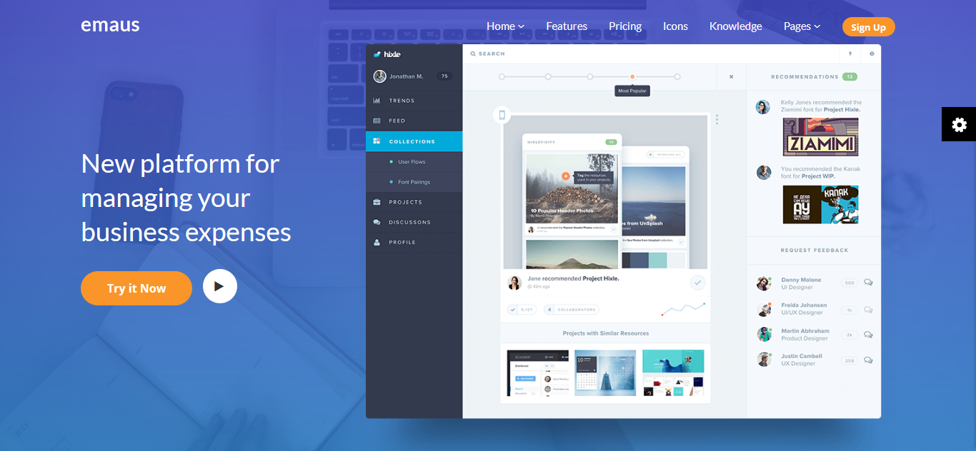 Emaus | SaaS, WebApp, Ebook Joomla Template - TemplateMonster