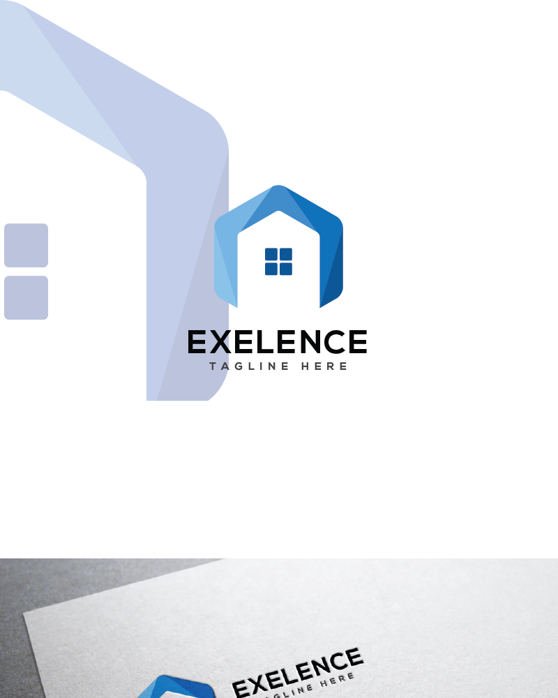 Exelence Logo Template #79149 - TemplateMonster