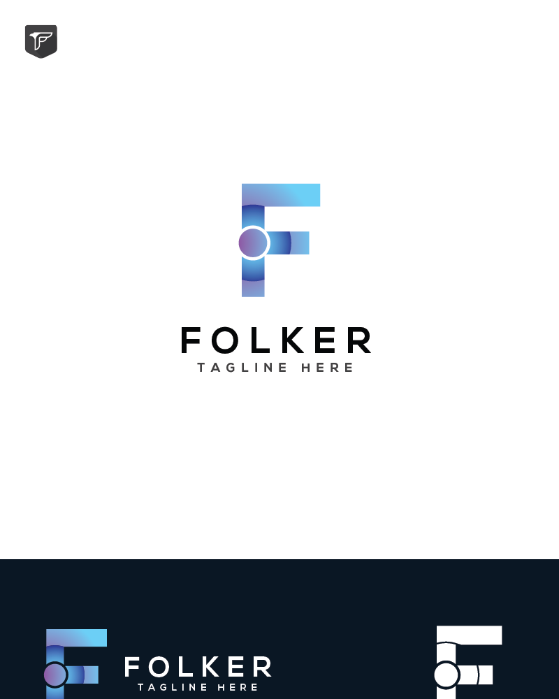 Folker Logo Template #79188 - TemplateMonster