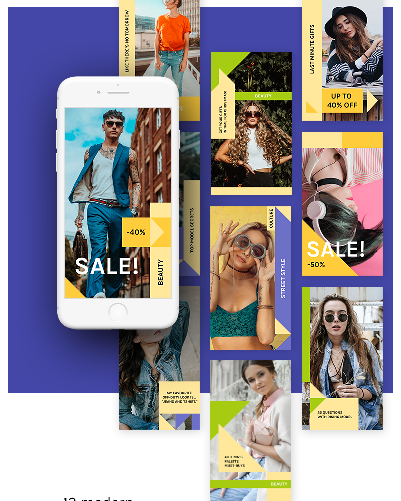 Instagram Stories Kit (Vol.9) Social Media Template