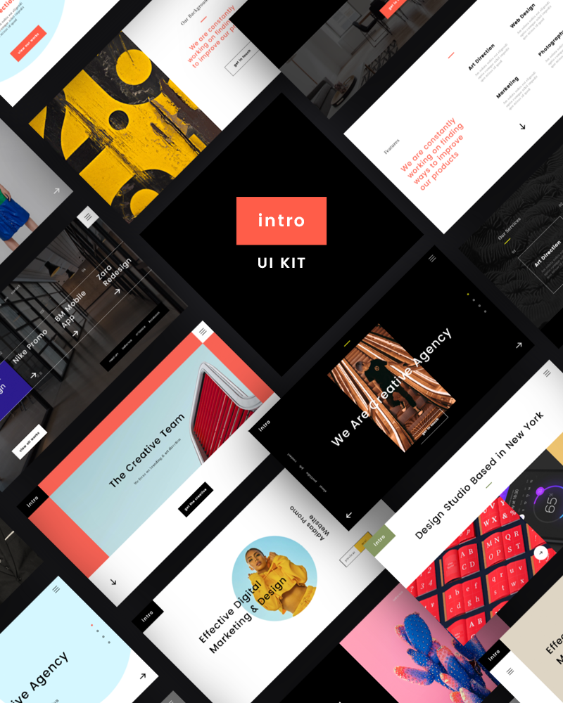 Intro UI Kit #79781 - TemplateMonster