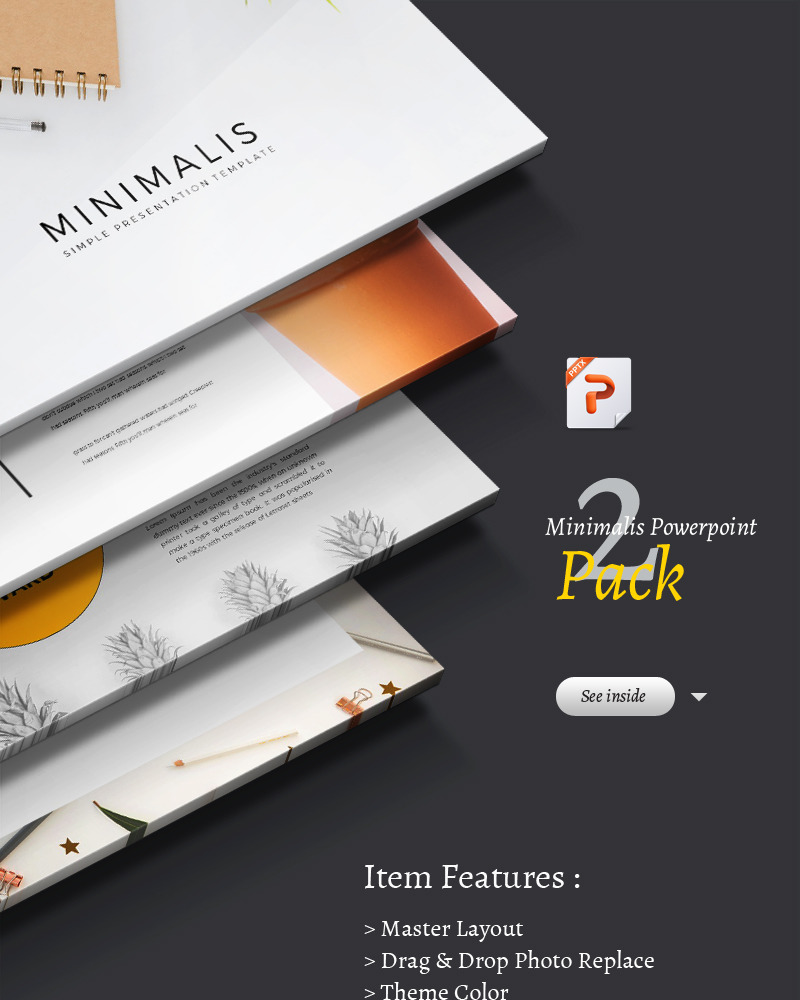 Minimalis PowerPoint template #79807 - TemplateMonster Minimalis PowerPoint template #79807 - TemplateMonster