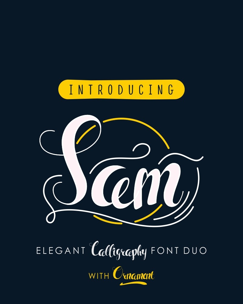 Sam Font #79932 - TemplateMonster