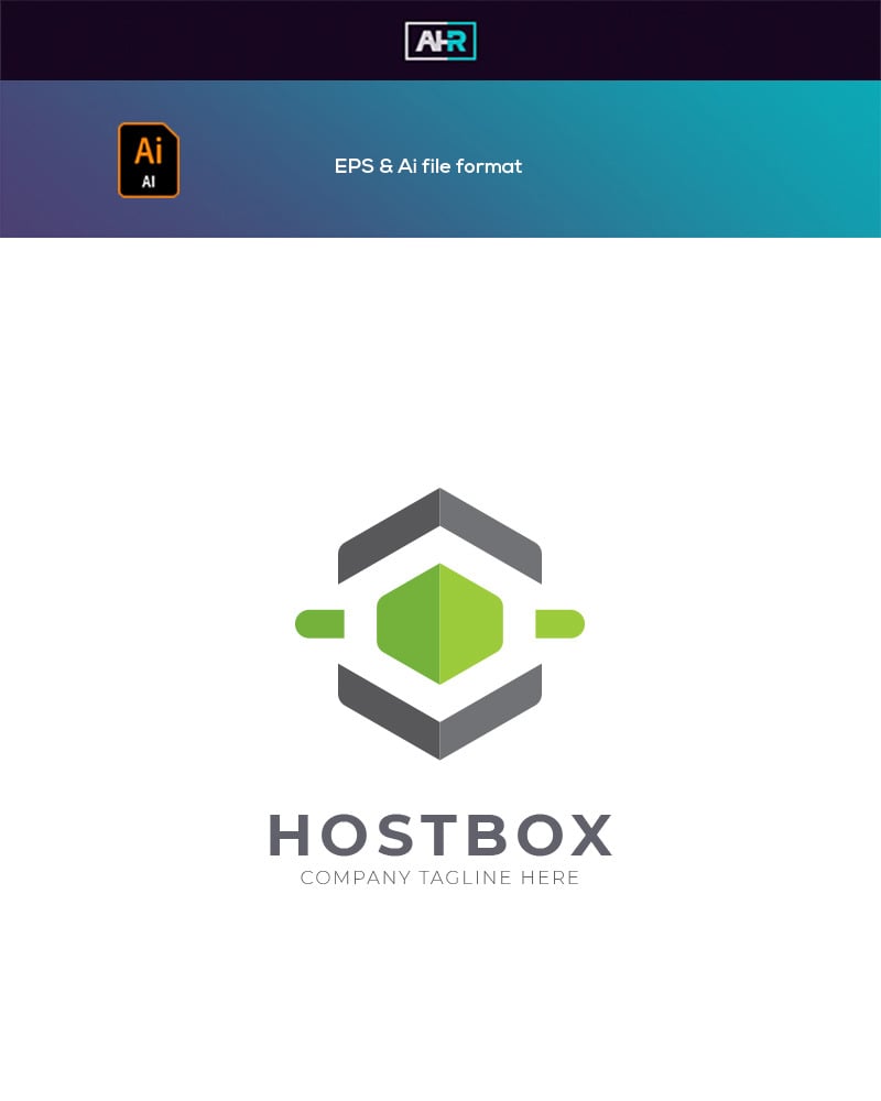 Hostbox Logo Template #80082 - TemplateMonster