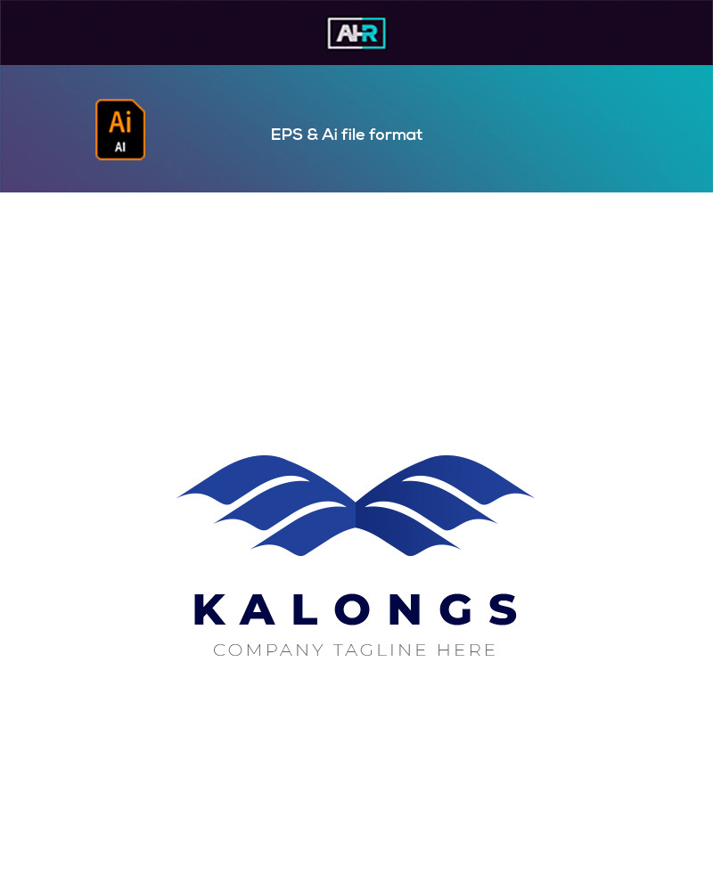 Kalongs Bird Logo Template #80089 - TemplateMonster
