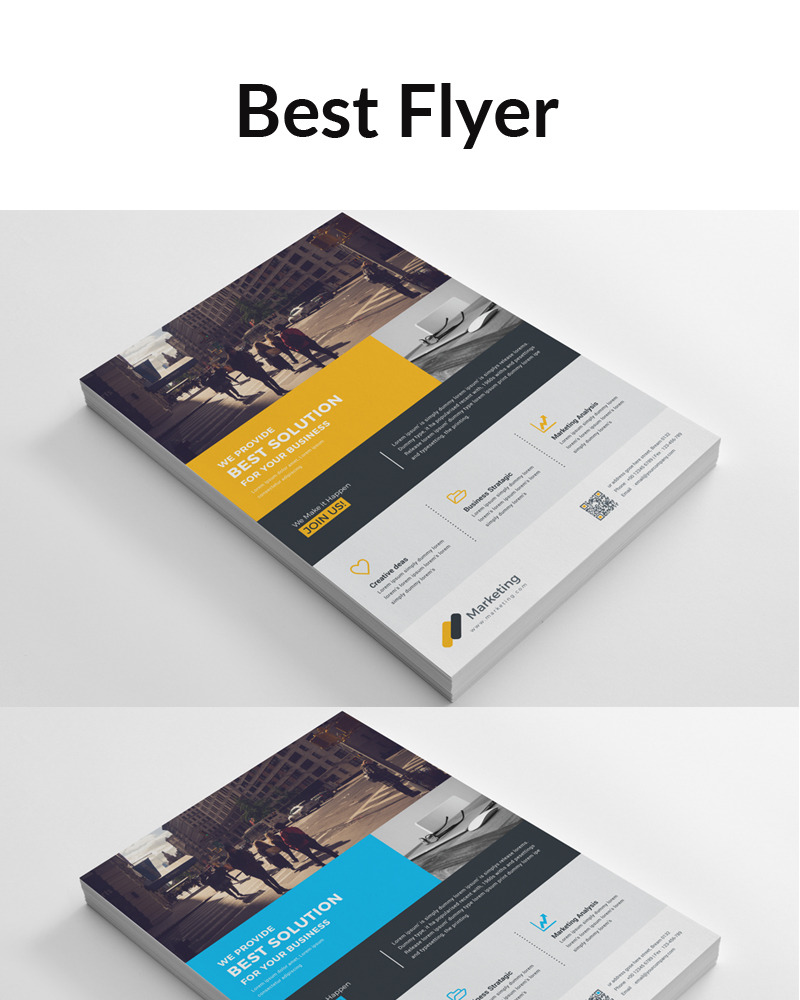 Provide Flyer - Corporate Identity Template - TemplateMonster