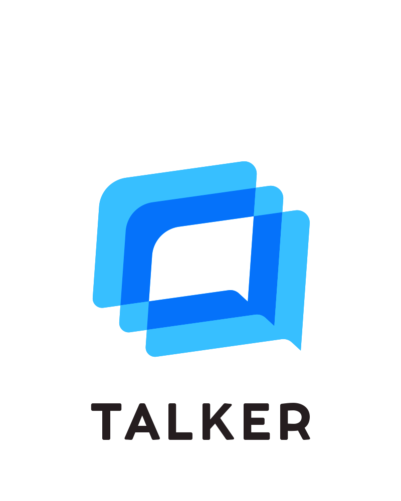 Talker - Chat, Forum & Messenger Logo Template