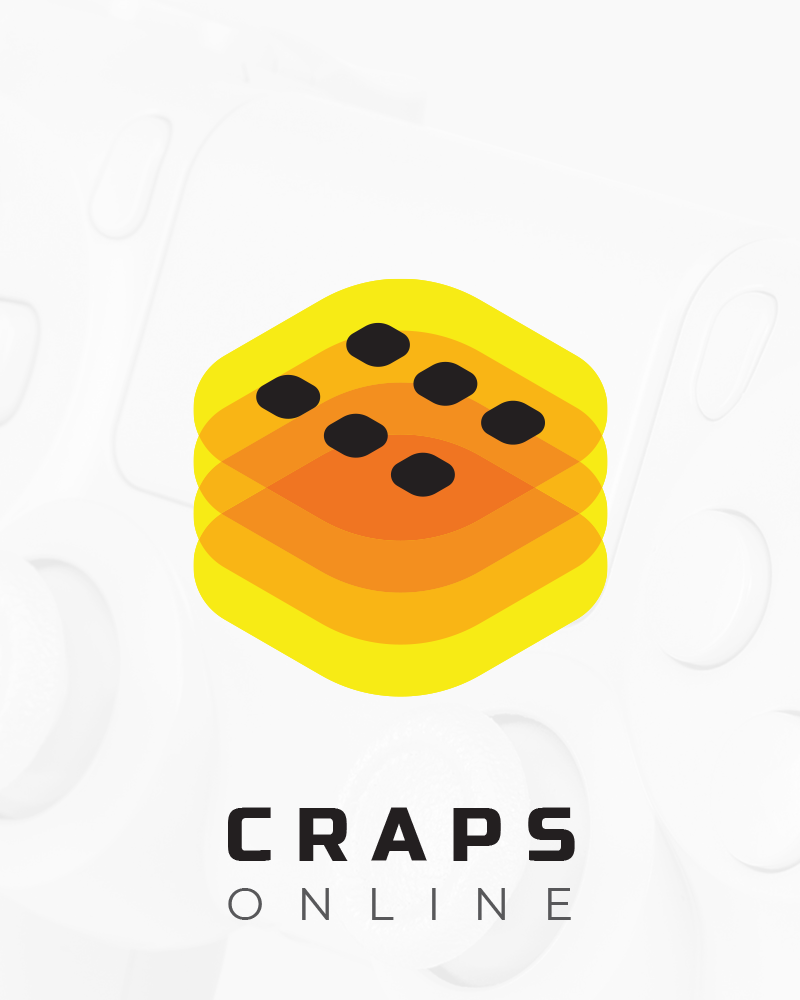 Craps Online - Mobile Game Logo Template - TemplateMonster