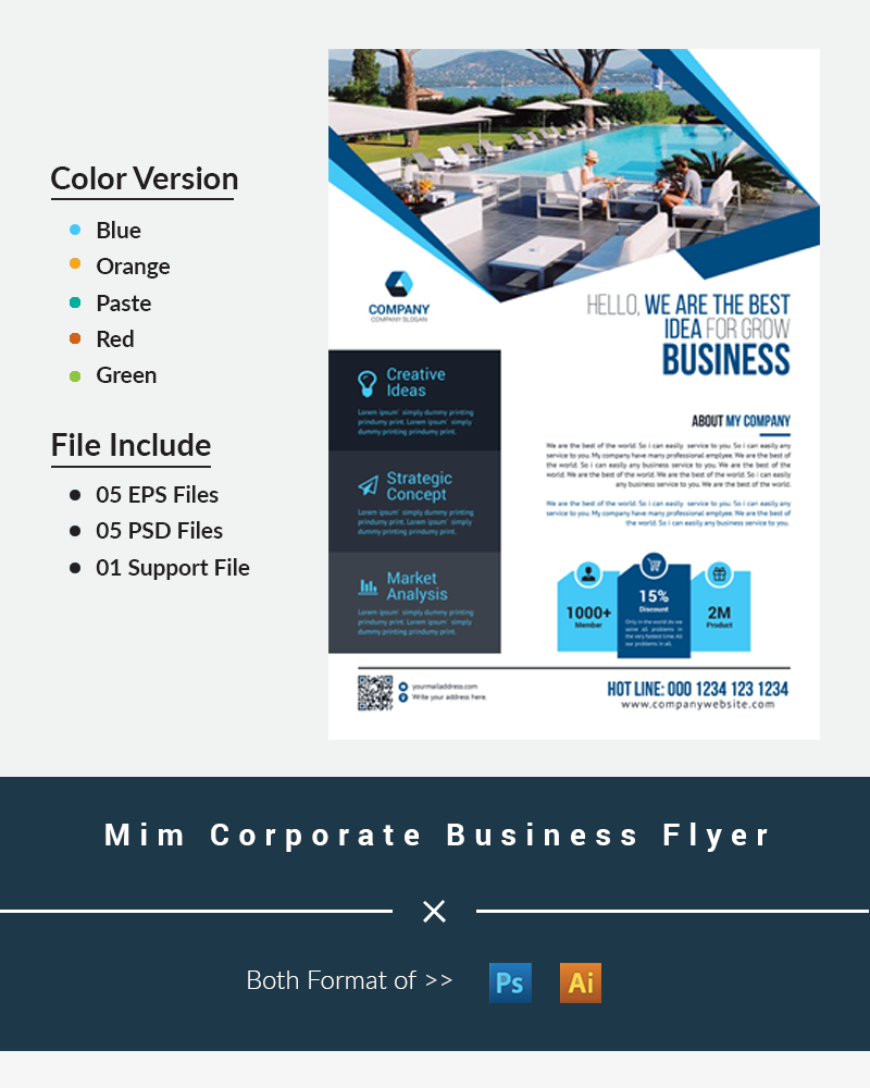 Mim - Corporate Identity Template #80698 - TemplateMonster