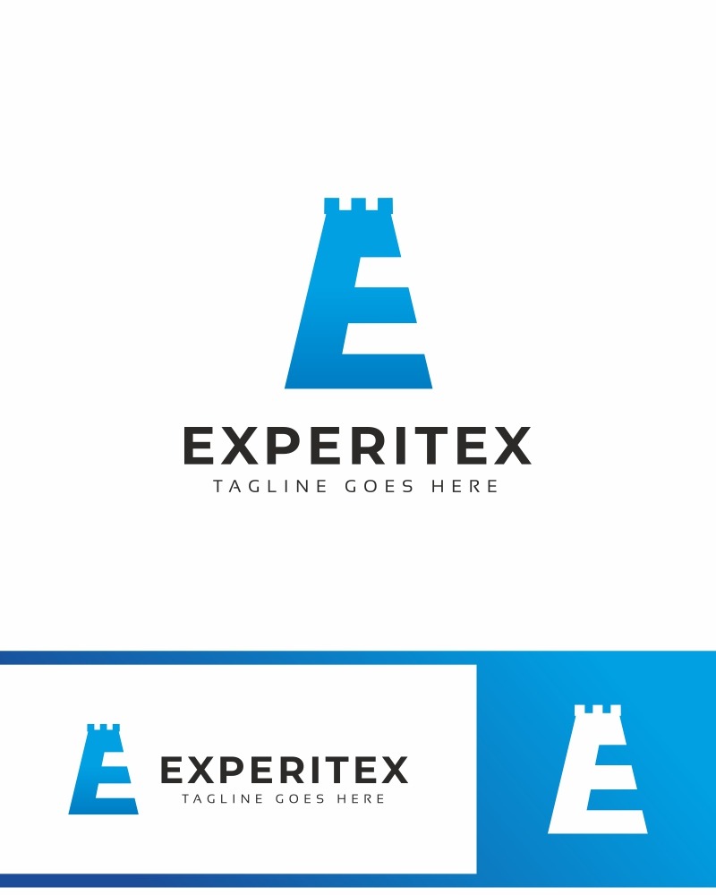 Experitex E Letter Logo Template #81051 - TemplateMonster