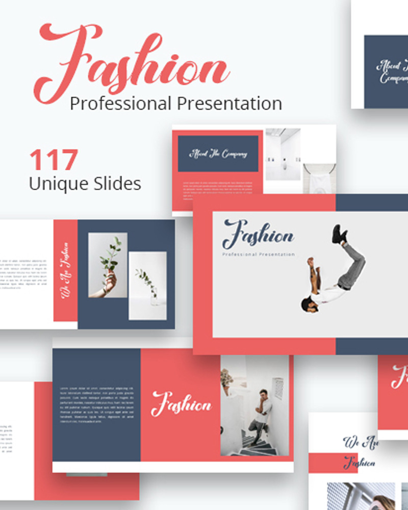 Fashion PowerPoint template #81097 - TemplateMonster