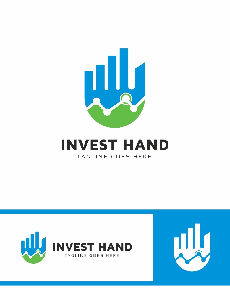 Invest Logo Template #81055 - TemplateMonster