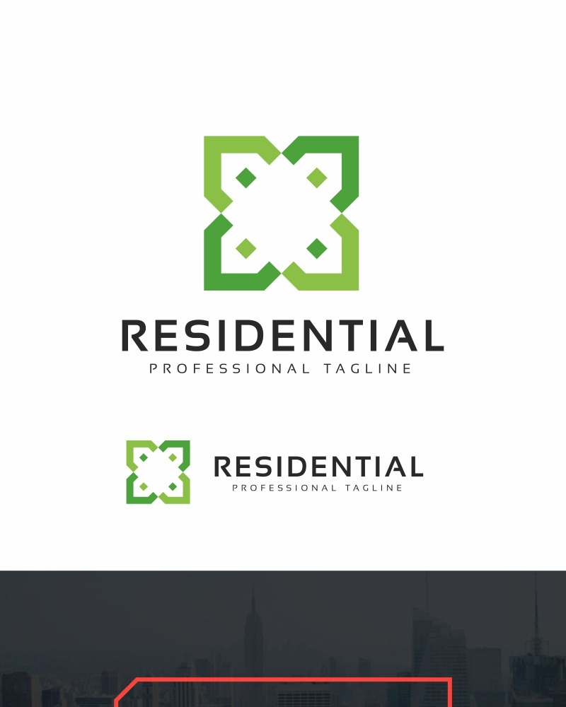 Residential Logo Template #81016 - TemplateMonster