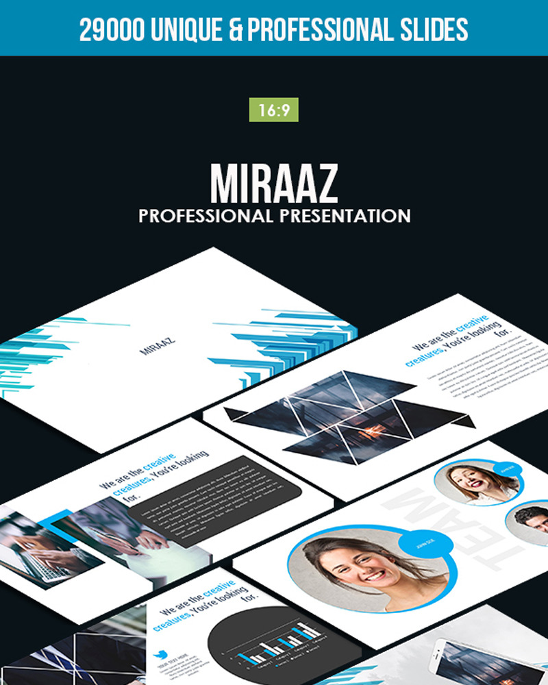 Miraaz - Multi-purpose PowerPoint template - TemplateMonster