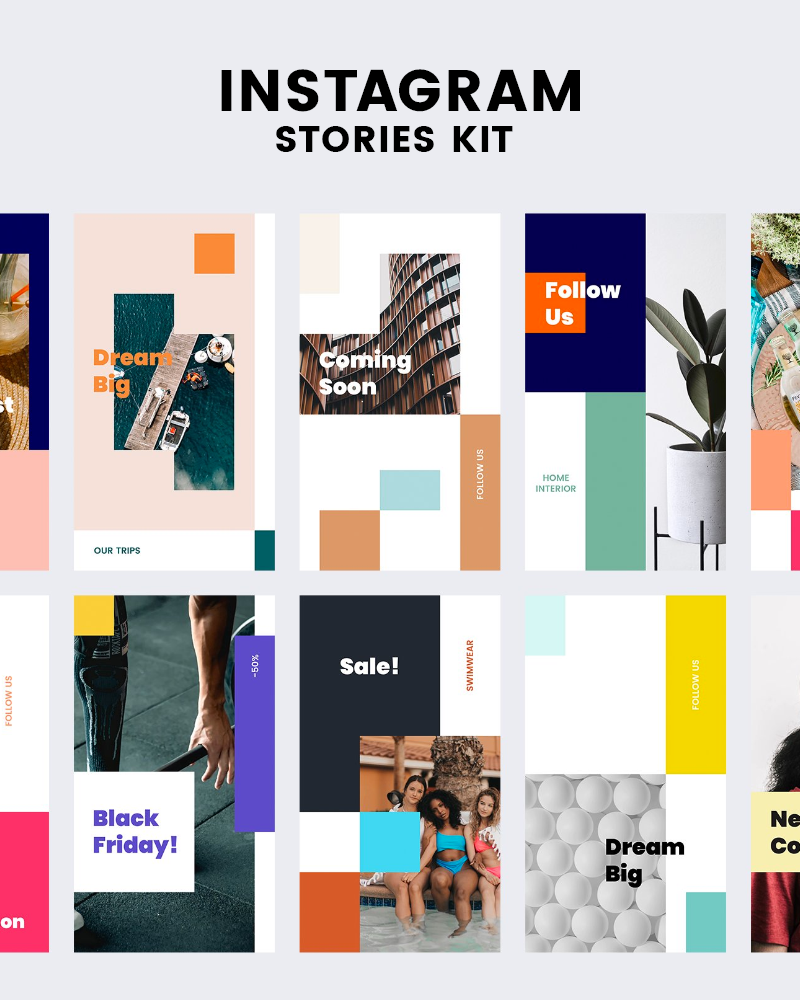 Instagram Stories Kit (Vol.20) Social Media Template