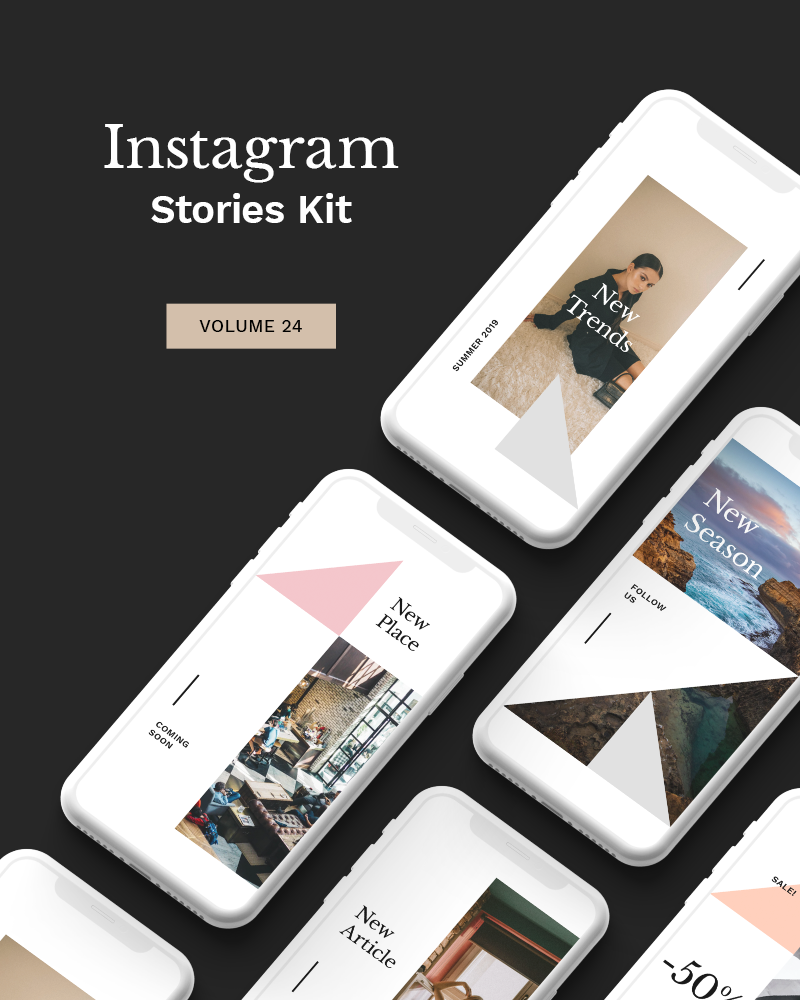 Instagram Stories Kit (Vol.24) Social Media Template