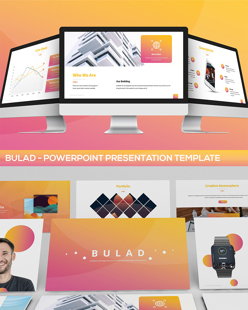 Bulad - Multipurpose PowerPoint template - TemplateMonster