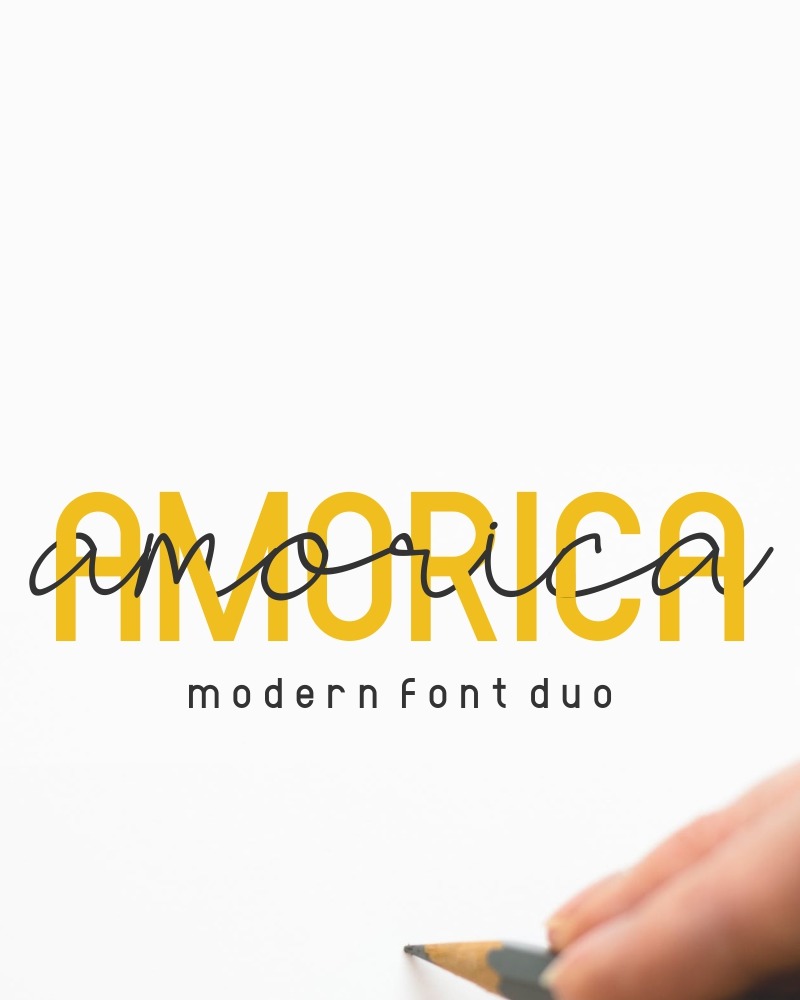 AMORICA Font #82112 - TemplateMonster