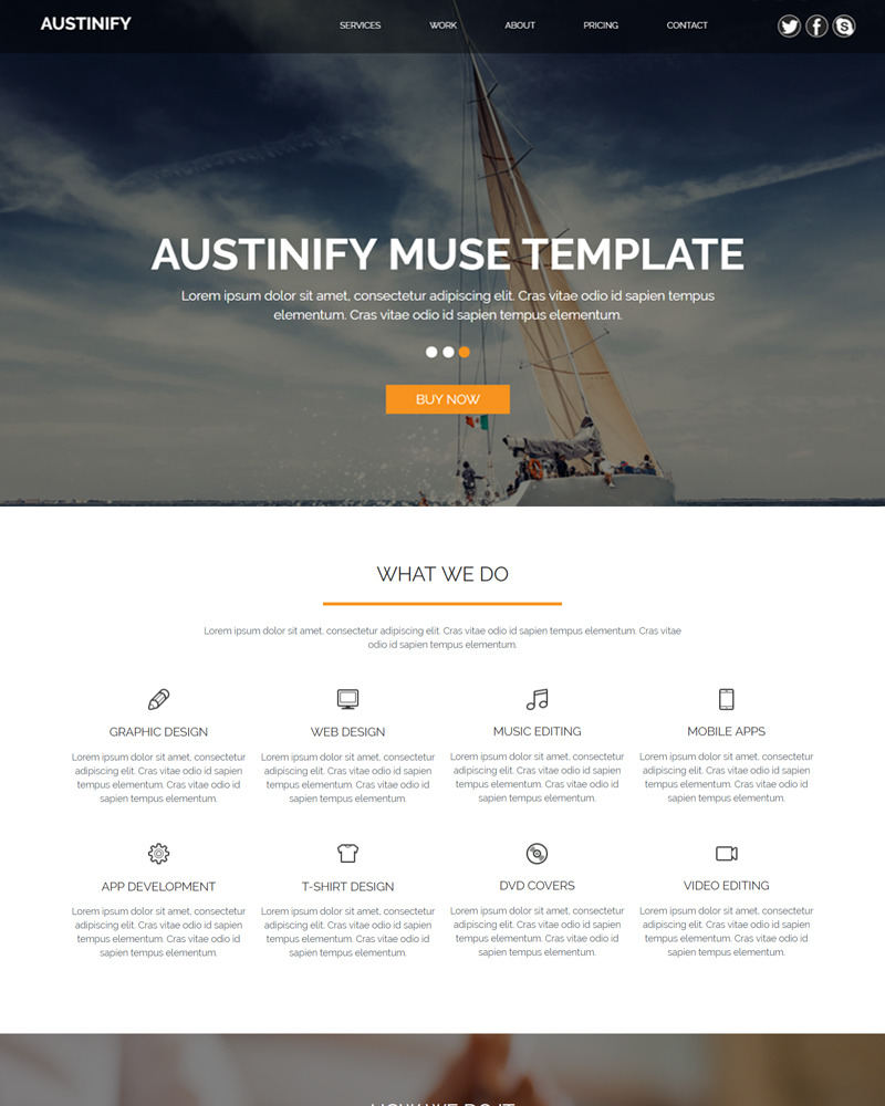 Austinify - Multipurpose Muse Template - TemplateMonster