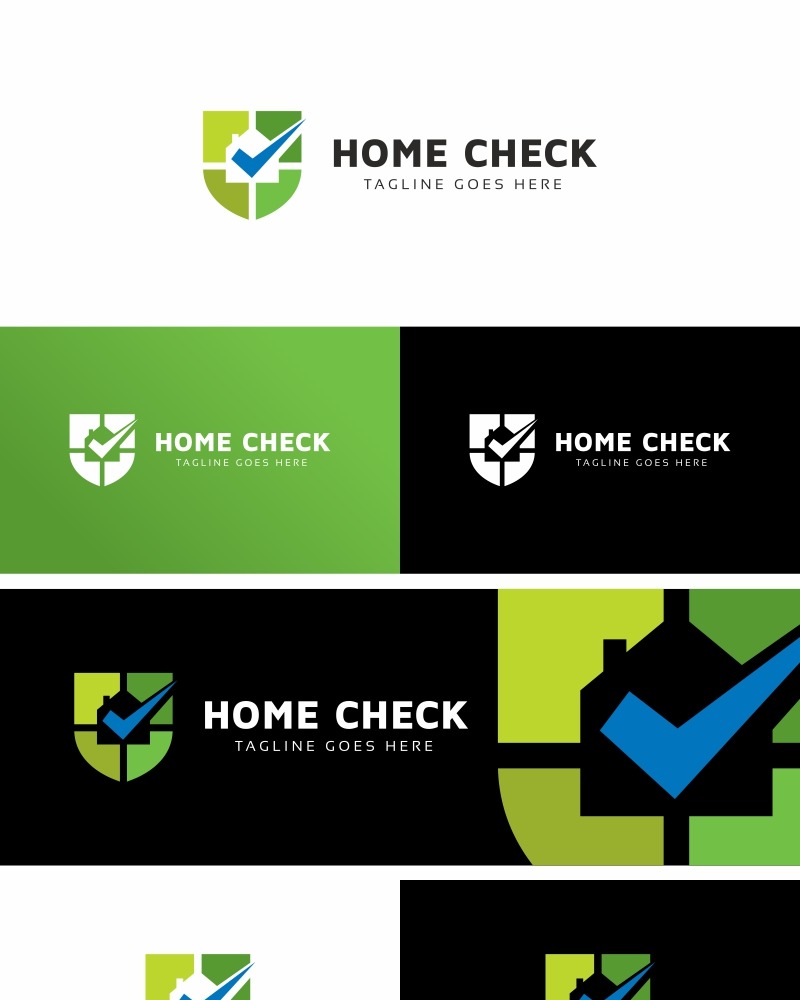 Home Check Logo Template #82285 - TemplateMonster