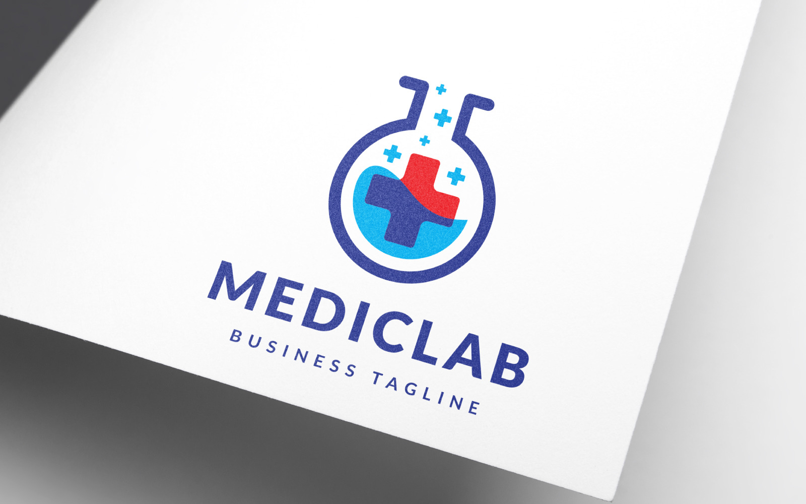 Modern Medical Lab Logo Template #82989 - TemplateMonster
