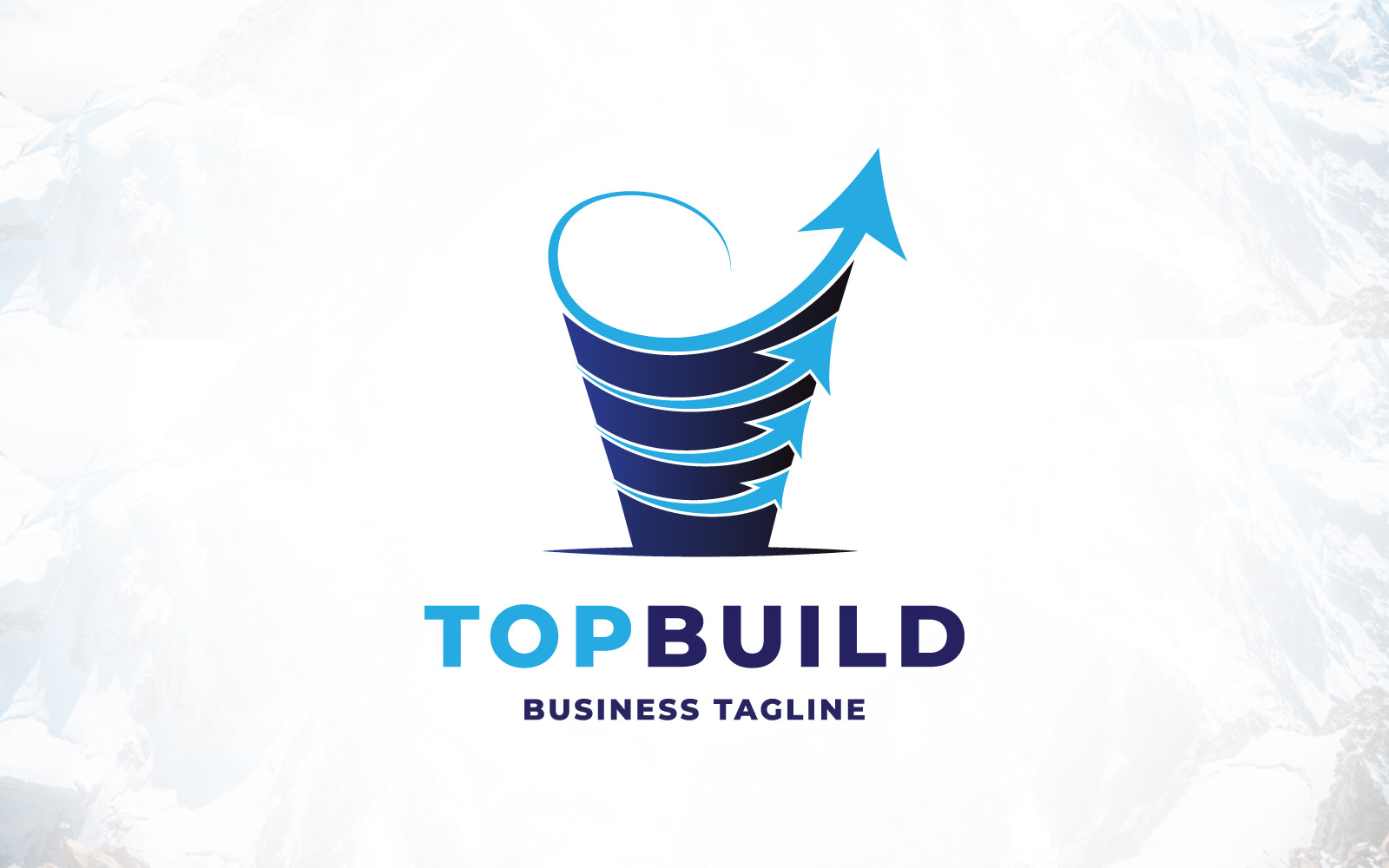 Top Build Real Estate Finance Logo Design - TemplateMonster