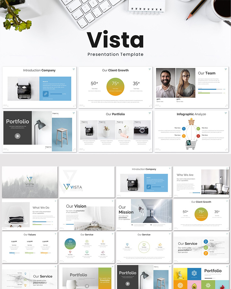 Vista PowerPoint template #83165 - TemplateMonster