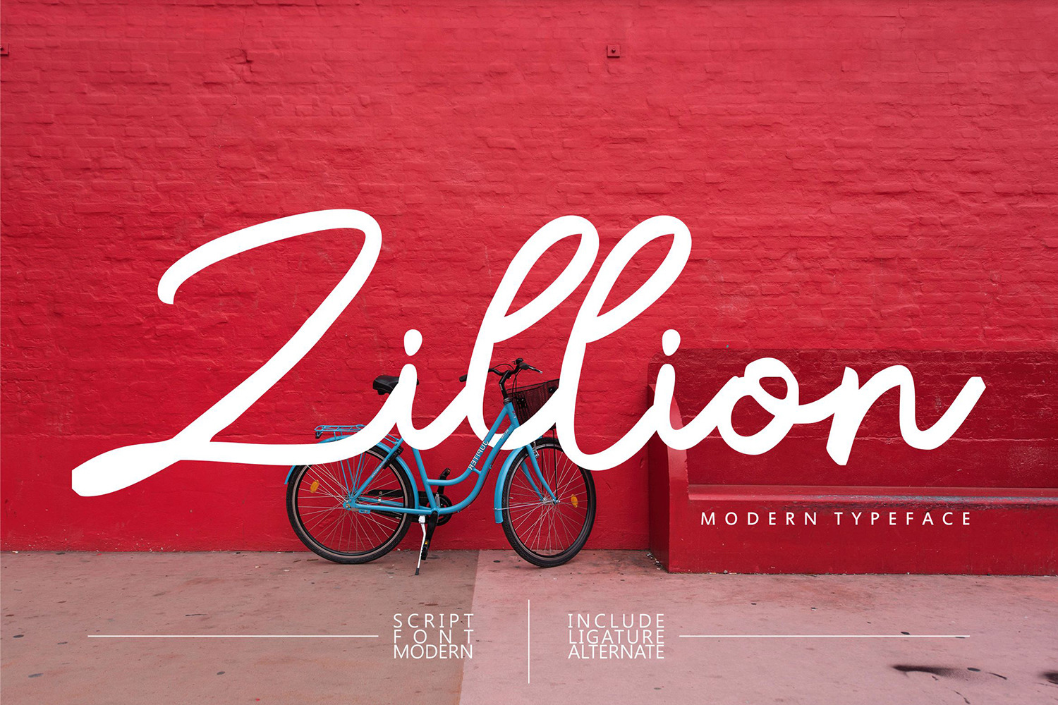 Zillion| Modern Cursive Font #83279 - TemplateMonster