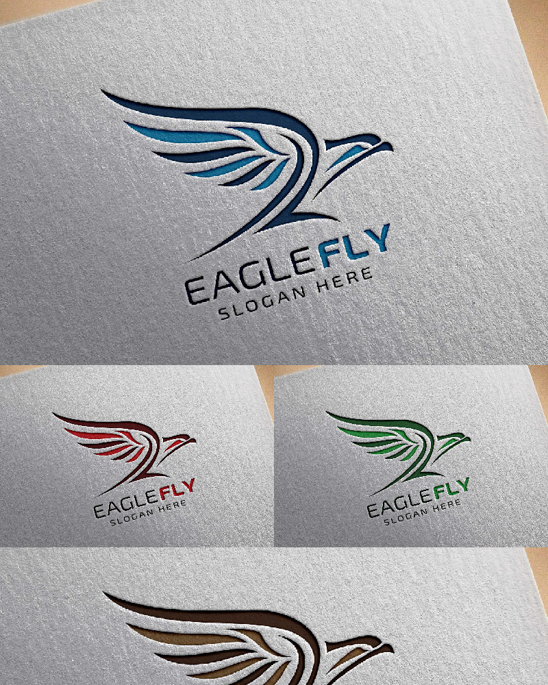 Eagle Vol 3 Logo Template #83448 - TemplateMonster