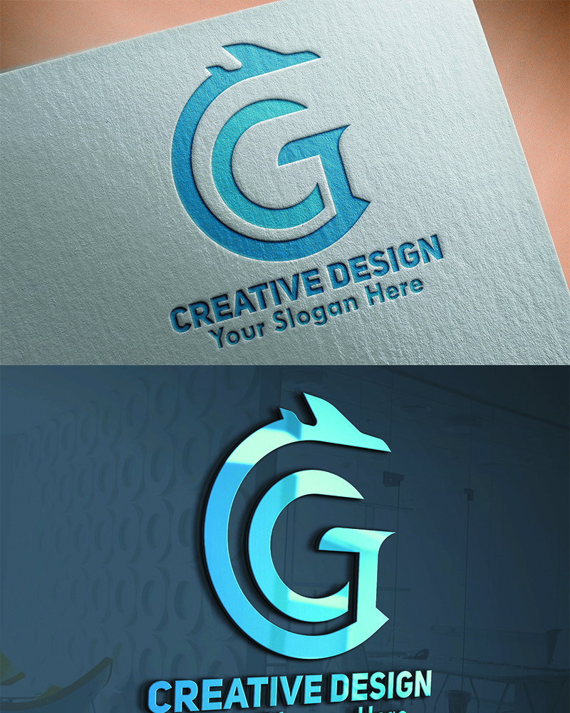 G Letter Logo Template #84169 - TemplateMonster