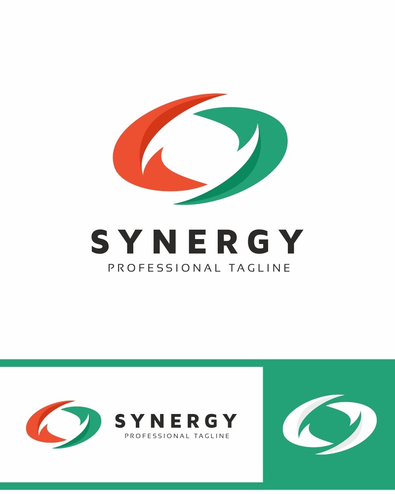 Synergy Logo Template #84173 - TemplateMonster