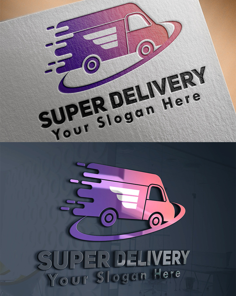 Delivery Logo Template #84247 - TemplateMonster