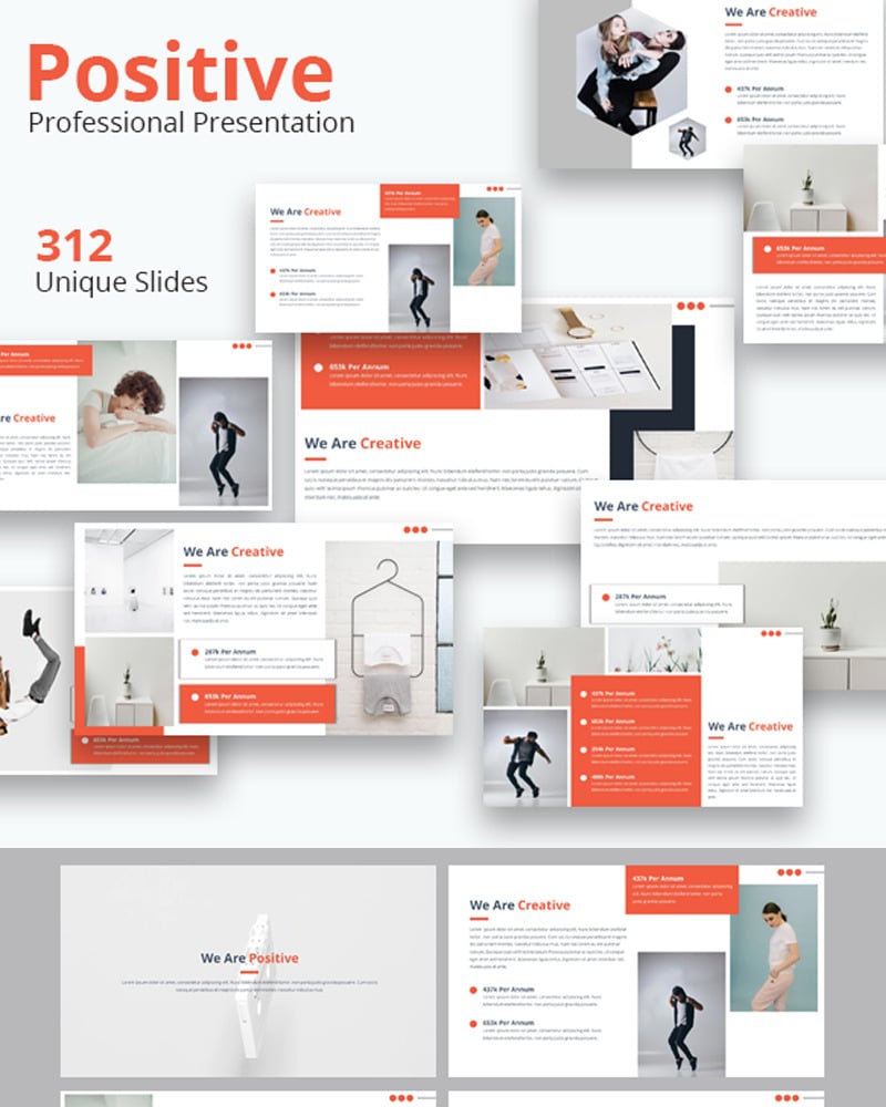 Positive Google Slides #84644 - TemplateMonster