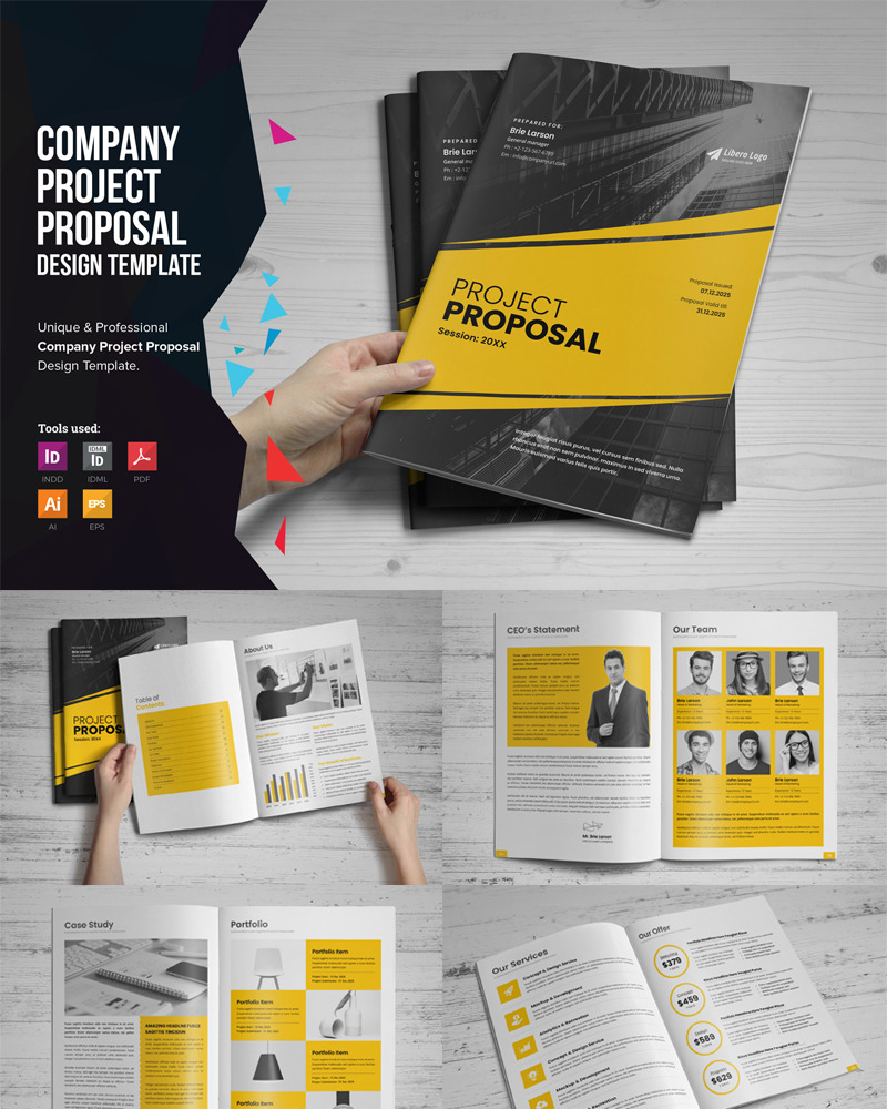 Snigdha - Project Proposal - Corporate Identity Template