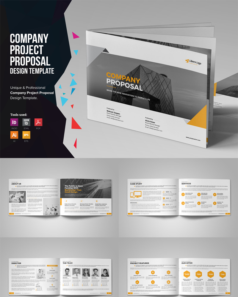 Tulona - Project Proposal - Corporate Identity Template