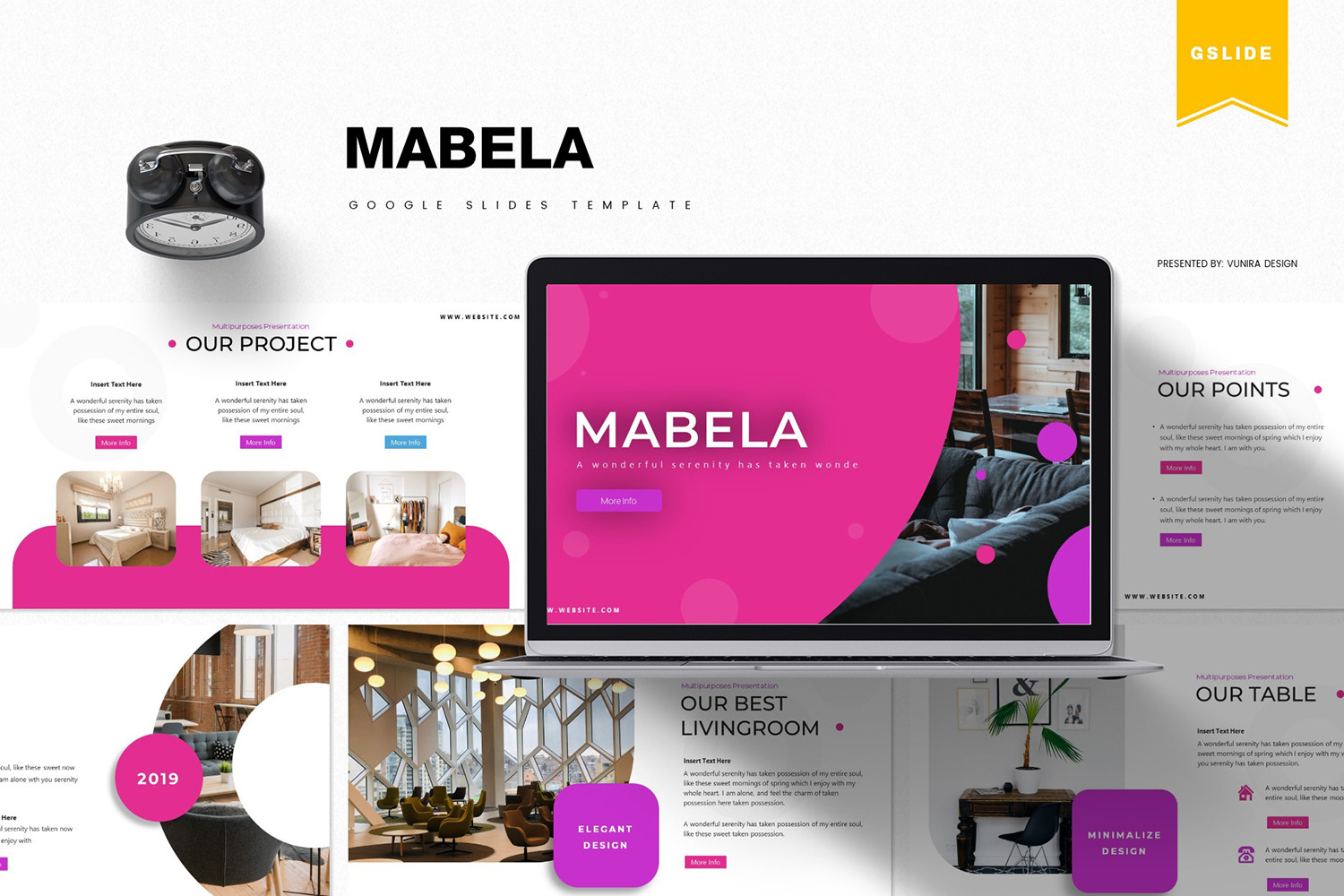 Mabela | Google Slides #84866 - TemplateMonster