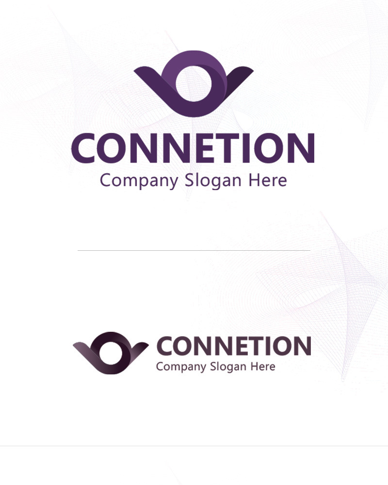 Connetion Logo Template #85193 - TemplateMonster