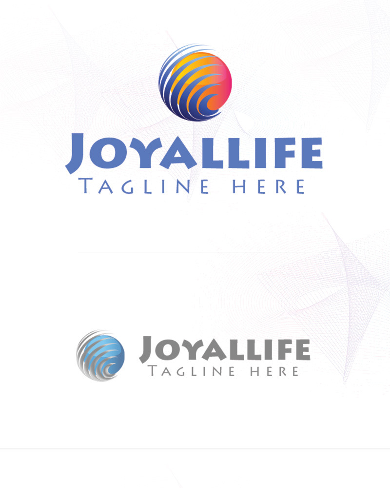 Joyallife Logo Template #85192 - TemplateMonster