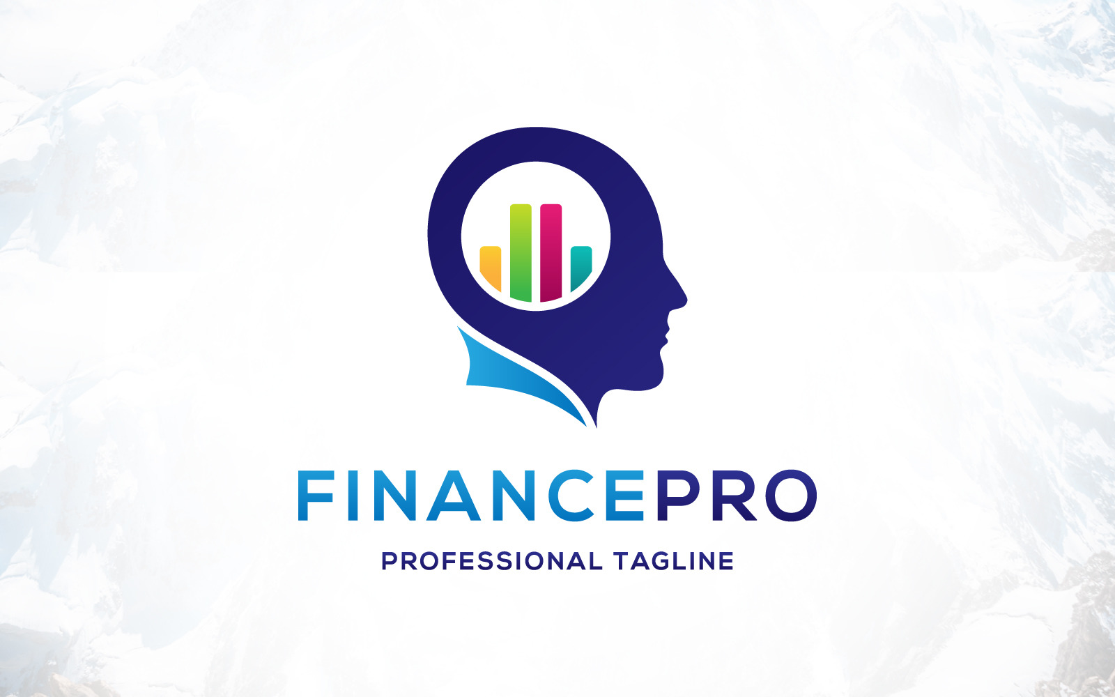 Artificial Intelligence Financial Advisors Logo Design
