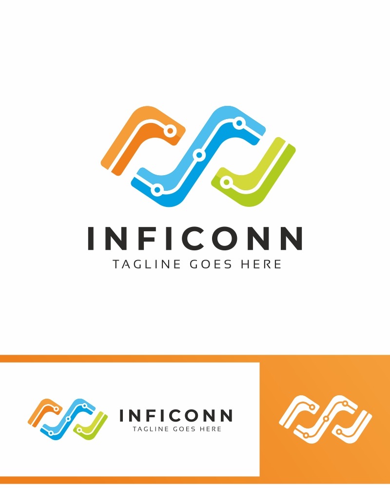 Infinity Connection Logo Template #85324 - TemplateMonster