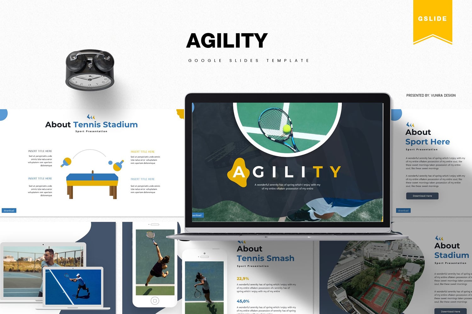 Agility | Google Slides #85438 - TemplateMonster