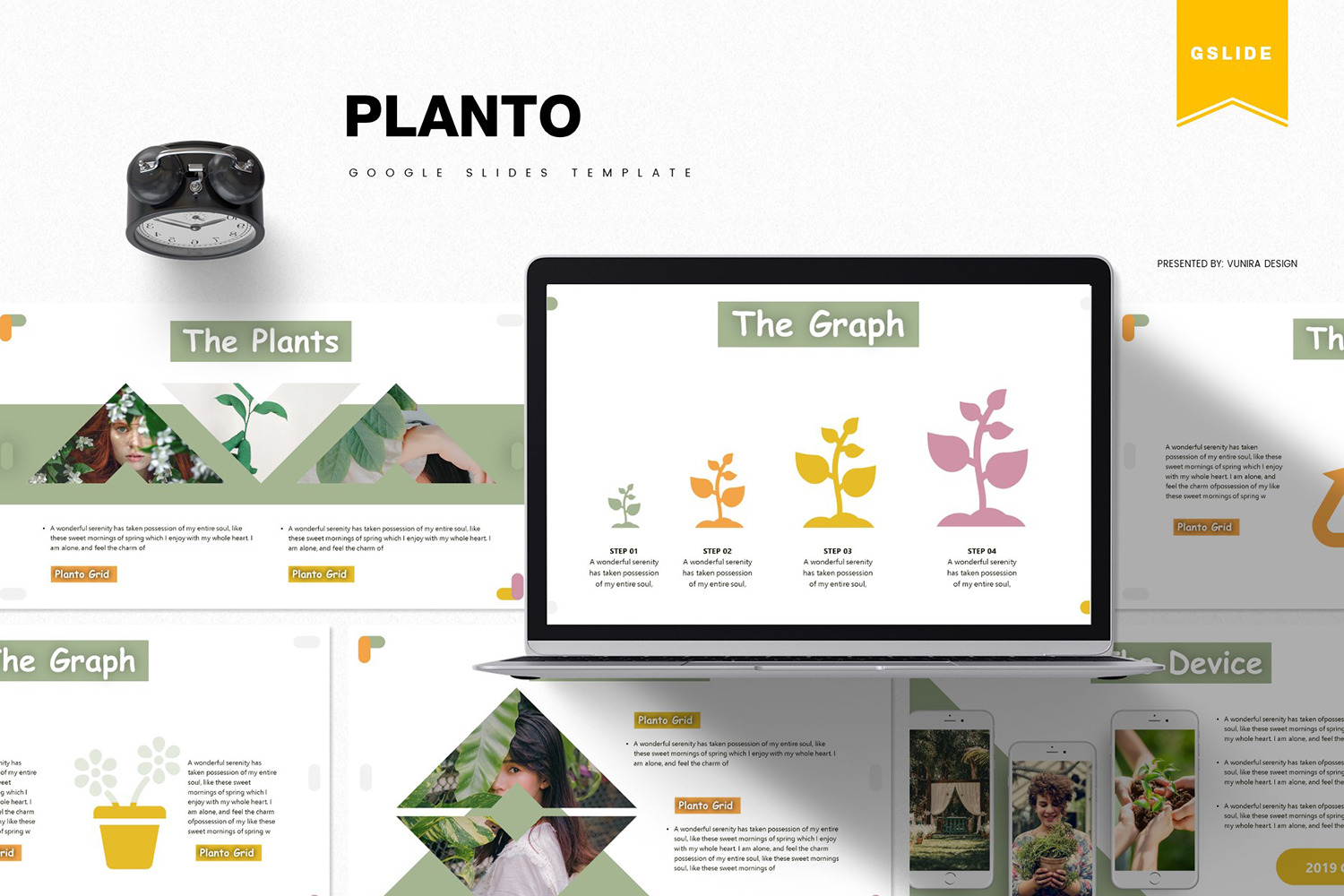 Planto | Google Slides #85449 - TemplateMonster