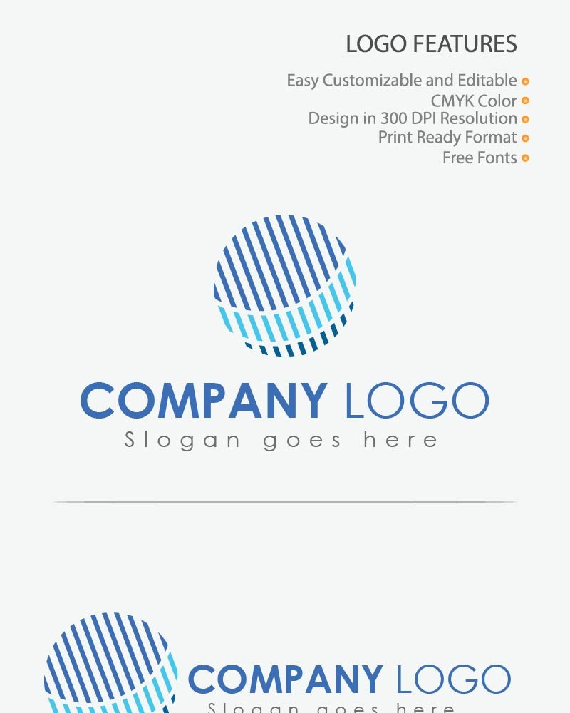 Creative Circle Design Logo Template - TemplateMonster