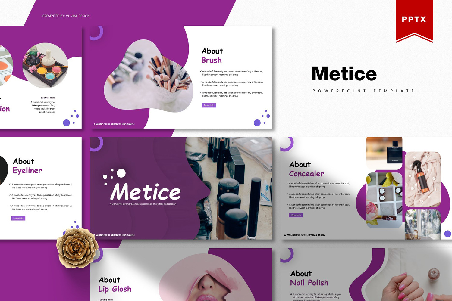 Metice | PowerPoint template #85765 - TemplateMonster