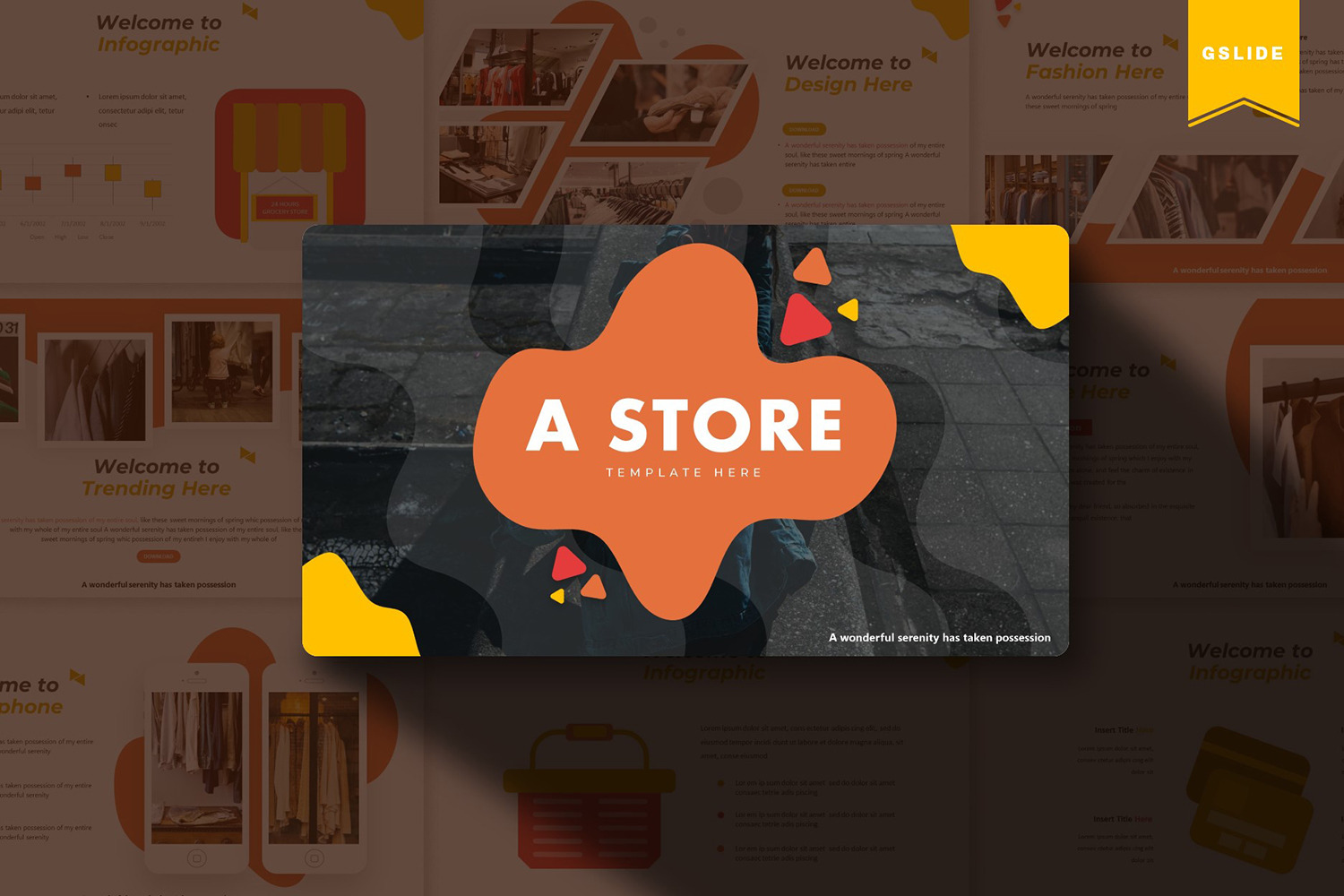 A Store | Google Slides #85860 - TemplateMonster