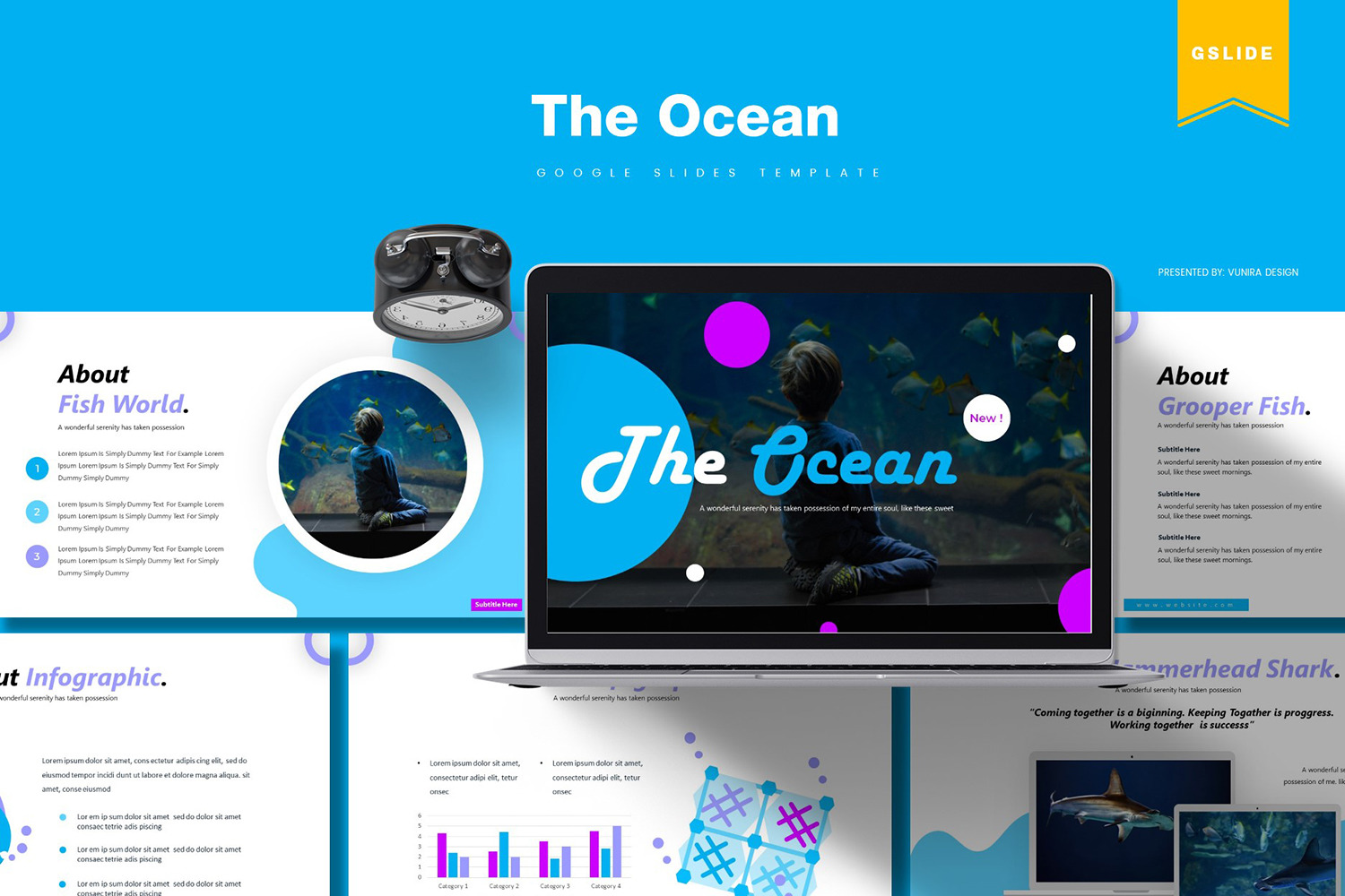 The Ocean | Google Slides #85833 - TemplateMonster