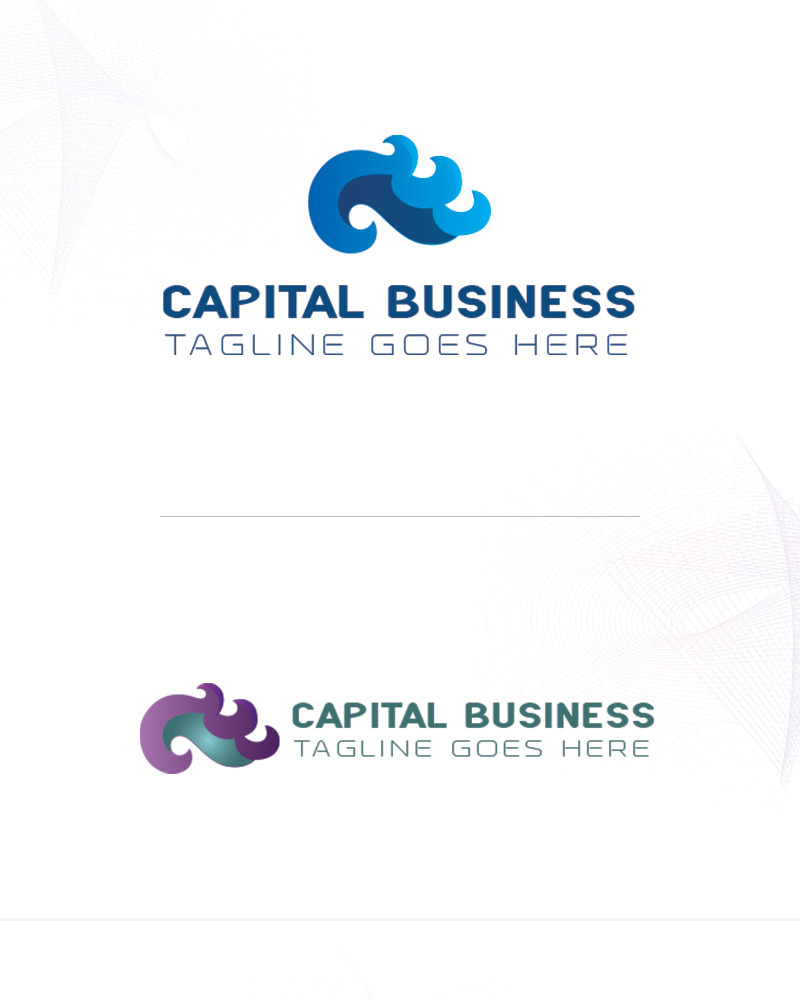 Capital Business Logo Template #85982 - TemplateMonster